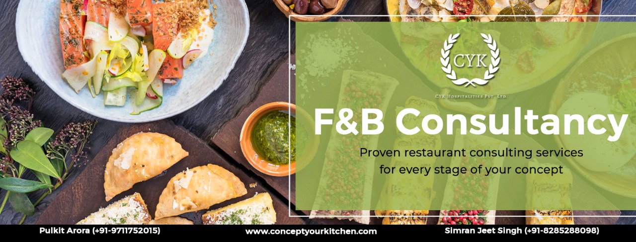 Restaurant Consultants In Delhi, Food Consulting- CYK Hospitalities