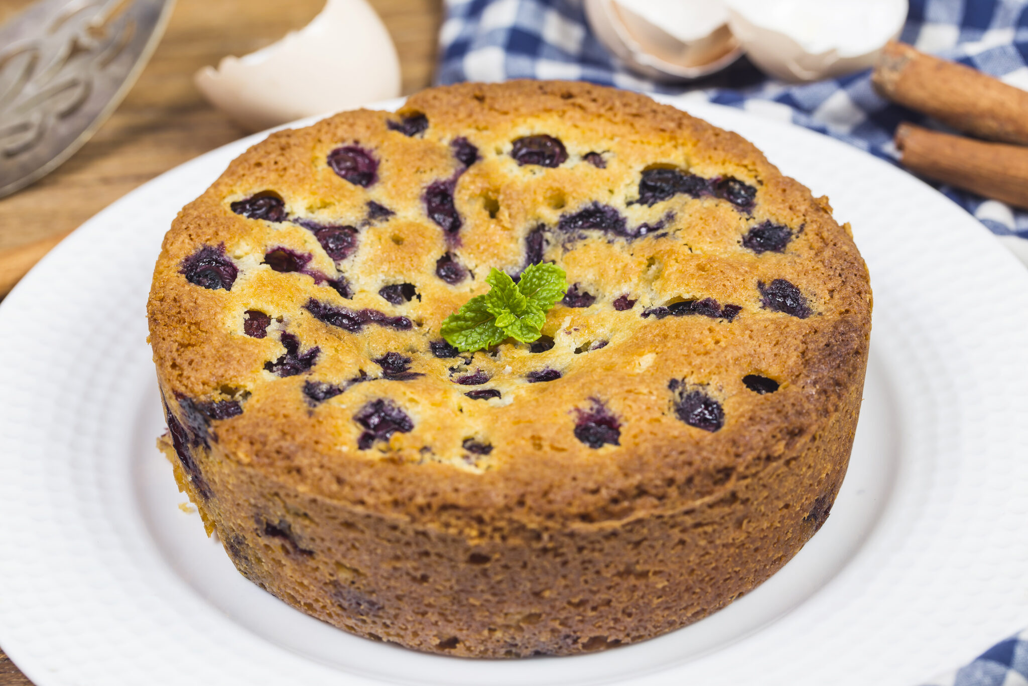 Mulberry & Yoghurt Cake Recipe - CYK